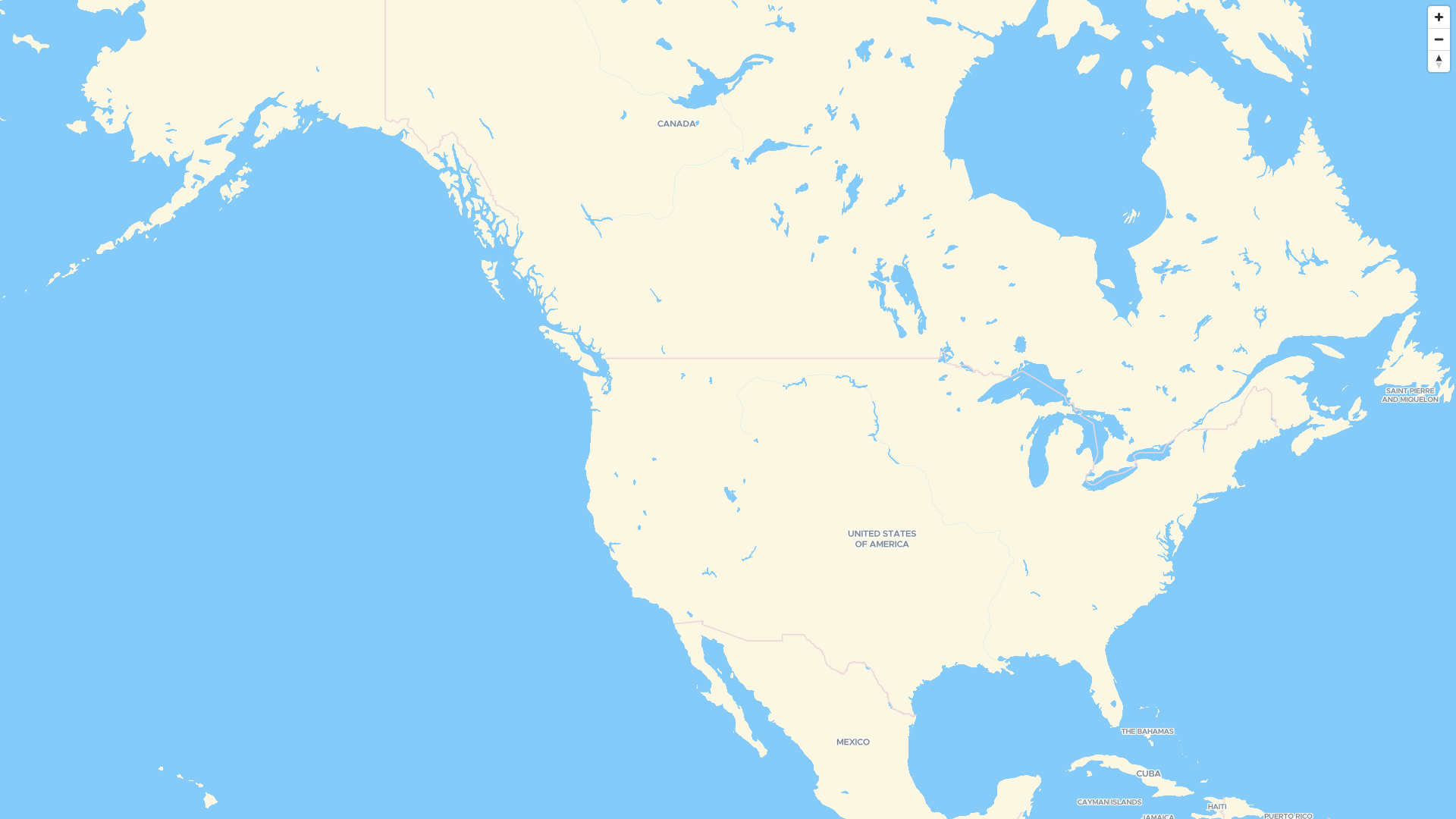 Map of Starbucks locations, US | Mapstack