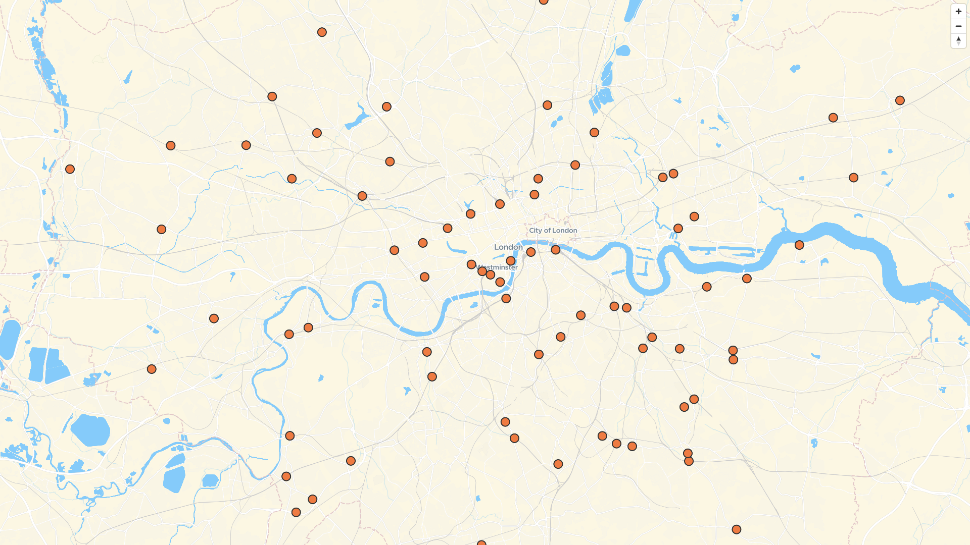 Map of Photo-Me locations in London, UK | Mapstack