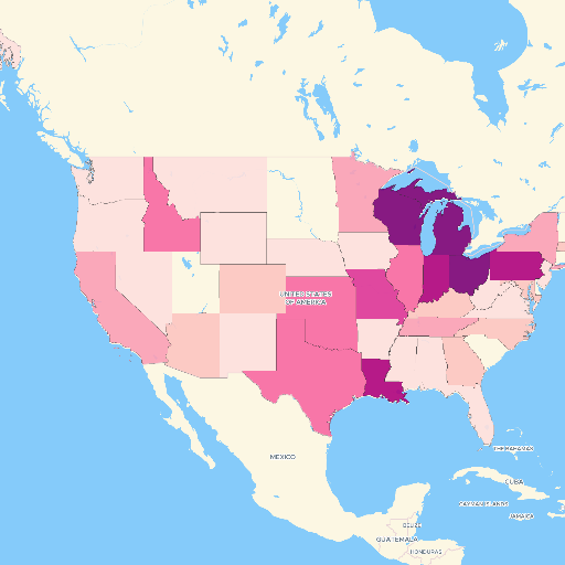 Dogman sightings USA | Mapstack