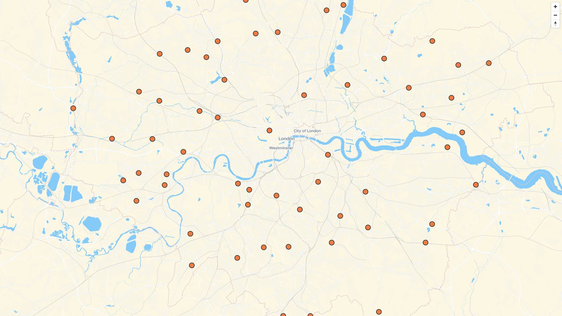 Map of Howdens locations in London, UK | Mapstack